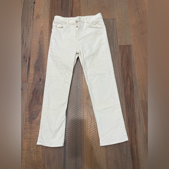 MOTHER | Jeans | Mother The Tomcat Jeans Womens 29 Cream Puffs Wash ...
